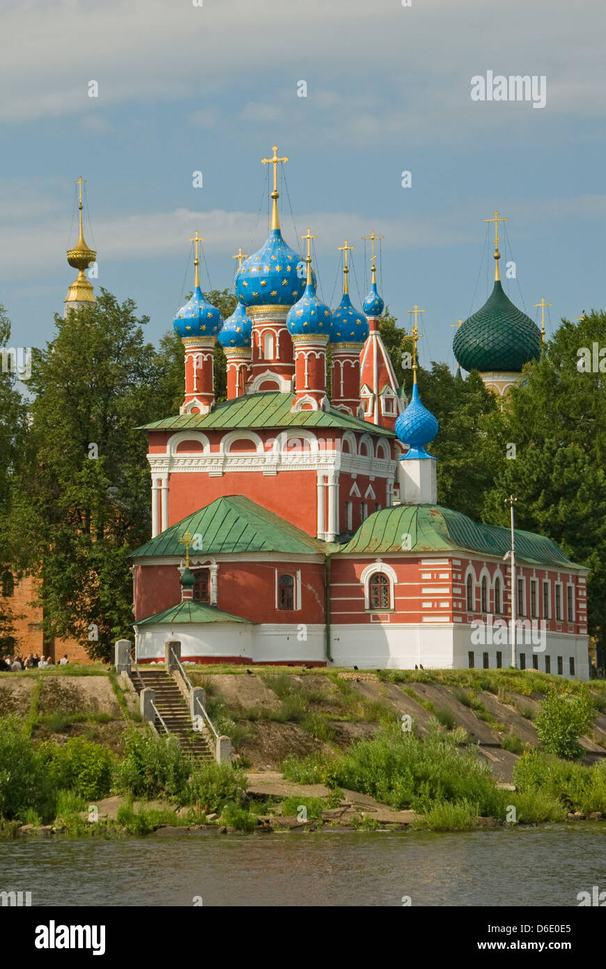 Church of Dimitry on the Blood, Uglich, Russia Stock Photo - Alamy