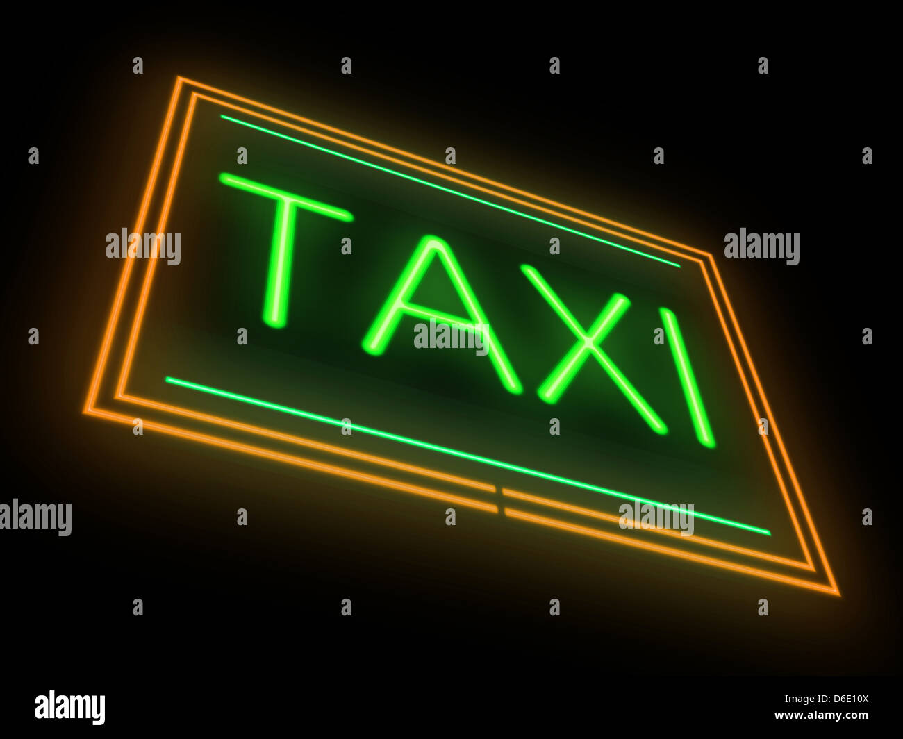 Minicab sign hi-res stock photography and images - Alamy