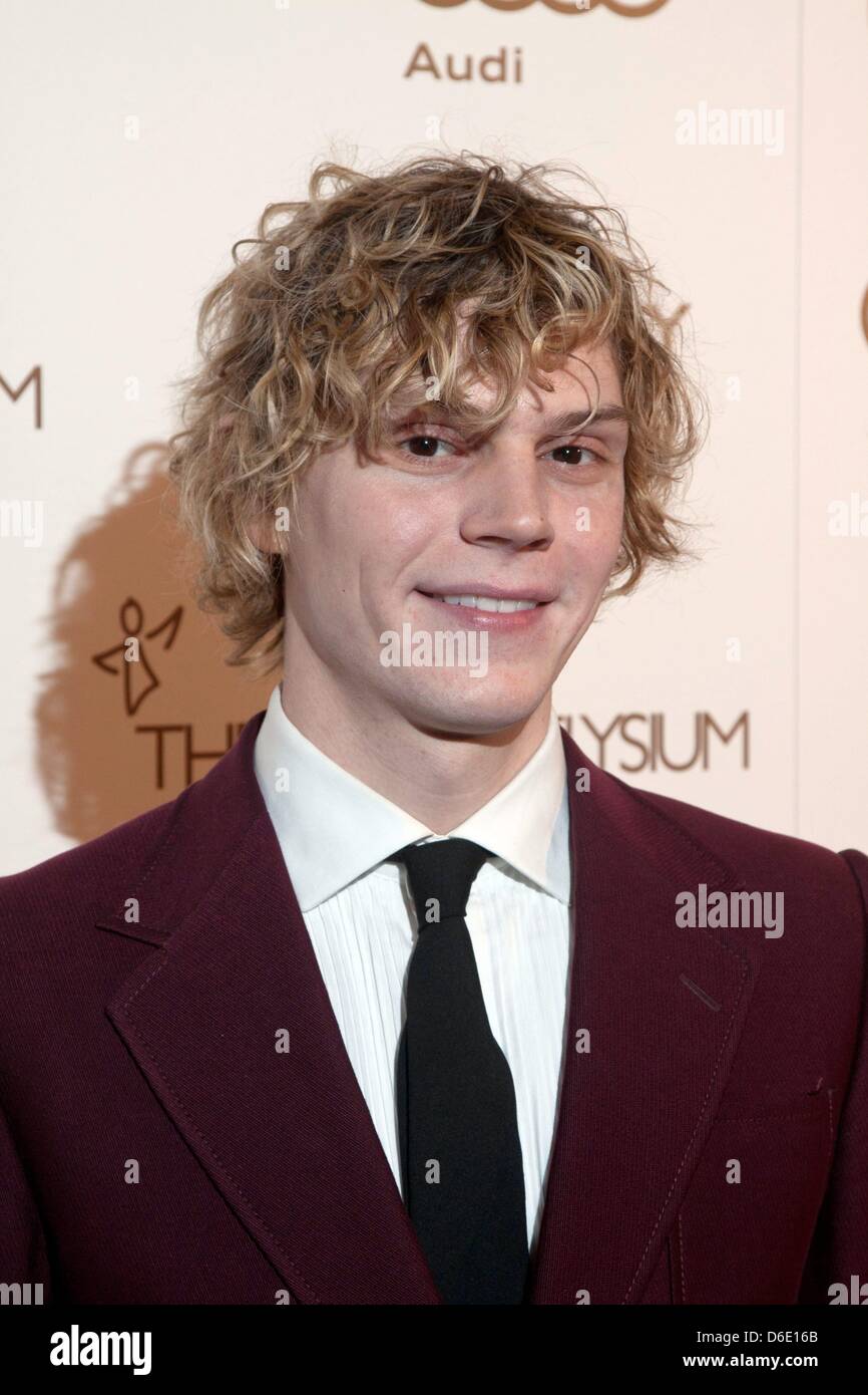 US actor Evan Peters attends the Art Of Elysium's 5th Annual Heaven ...