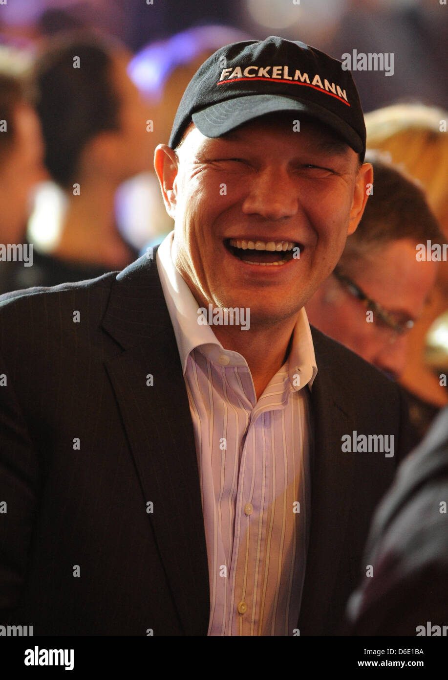 Former boxer Axel Schulz is pictured before the WBO Europe super ...