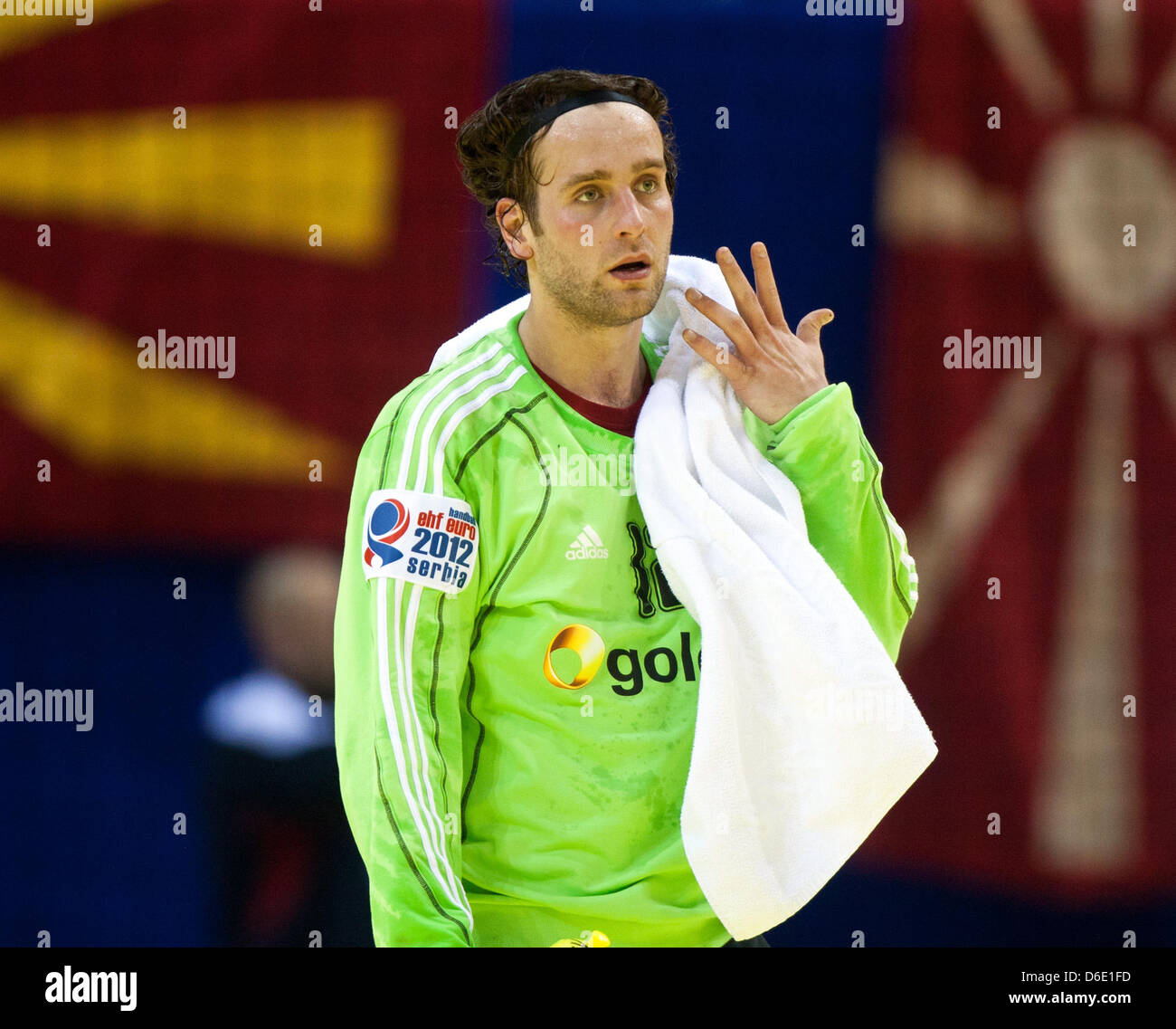 Germany's goal keeper Silvio Heinevetter is pictured during the ...