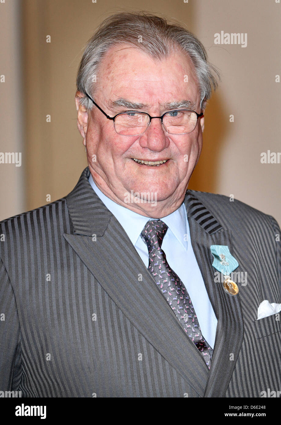Prince Henrik of Denmark attends a meeting with the parliament on the ...