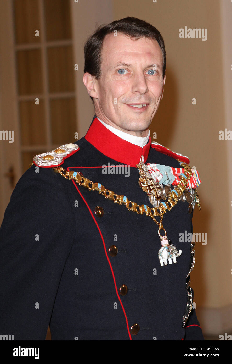 Prince Joachim of Denmark arrives for the Gala Dinner on the occasion ...