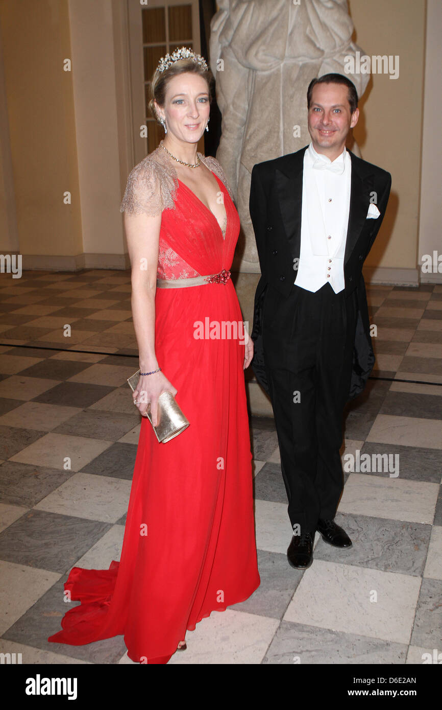 Alexandra Princess of Sayn-Wittgenstein-Berleburg and Count Jefferson ...