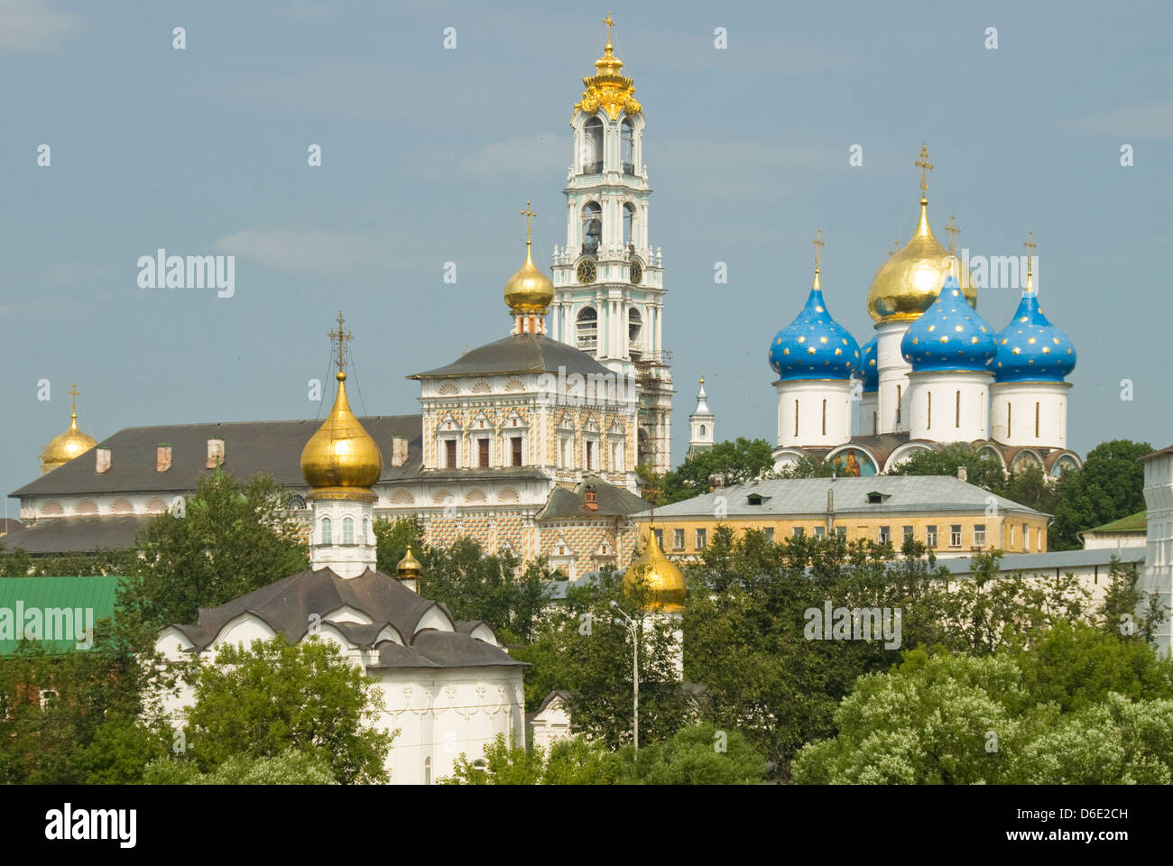 Cathedrals of Trinity and Assumption, St Sergius Monastery, Sergeyv ...