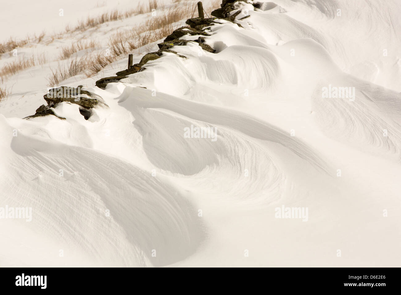 Ambleside winter walker snow hi-res stock photography and images - Alamy