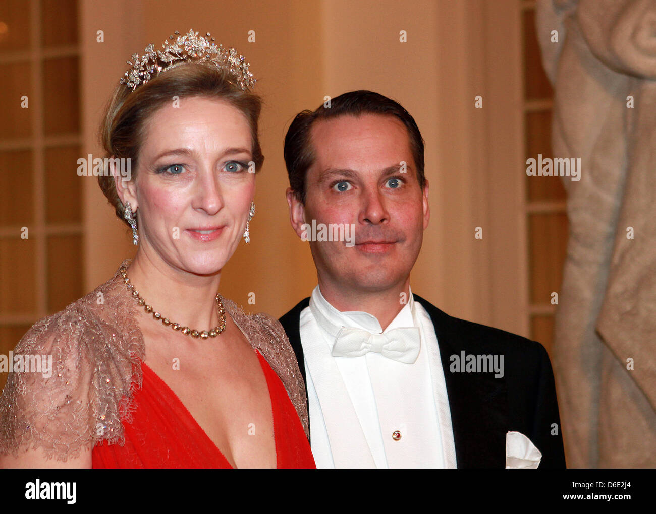 Alexandra Princess of Sayn-Wittgenstein-Berleburg and Count Jefferson ...