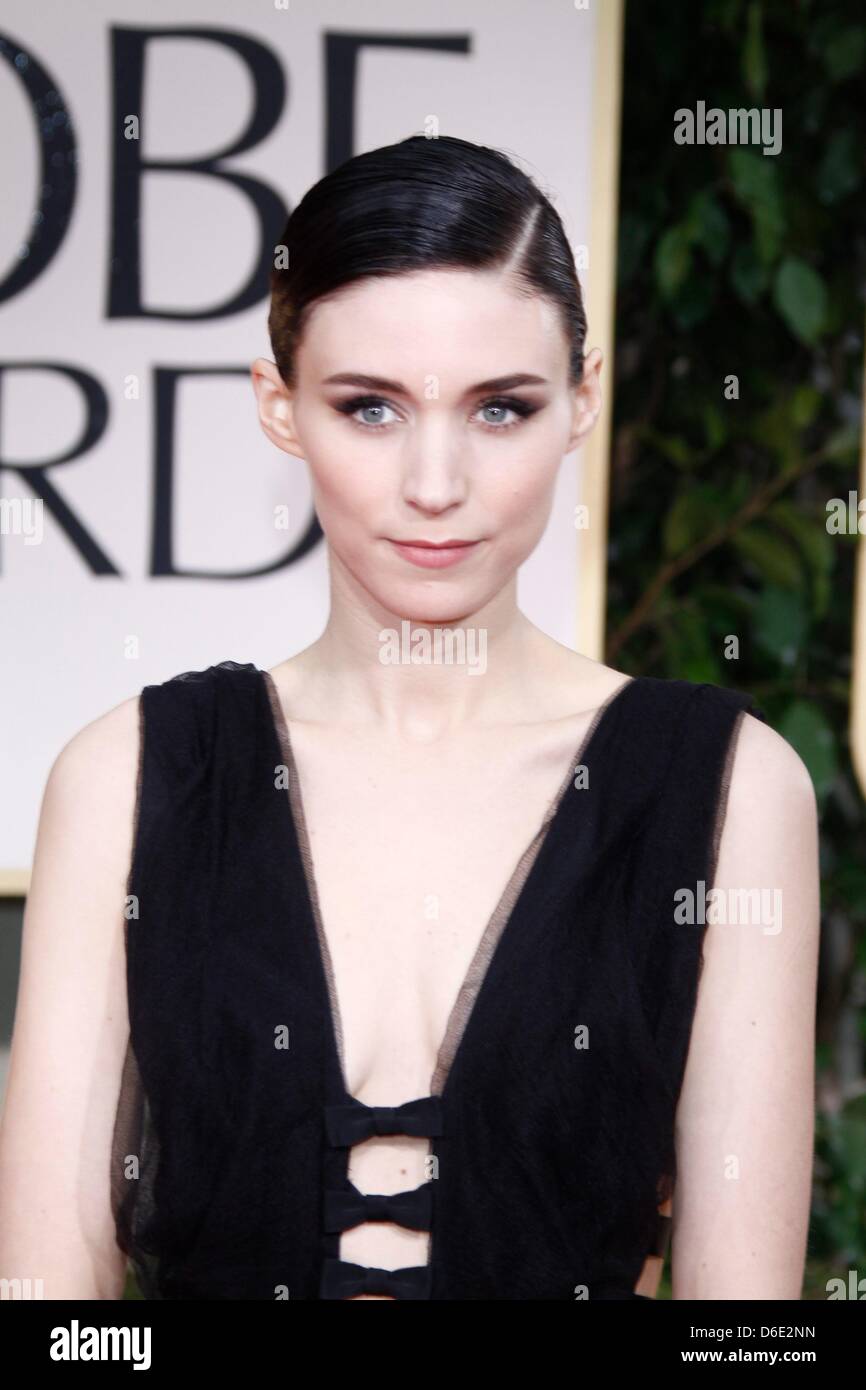 US actress Rooney Mara attends the 69th Annual Golden Globe Awards ...