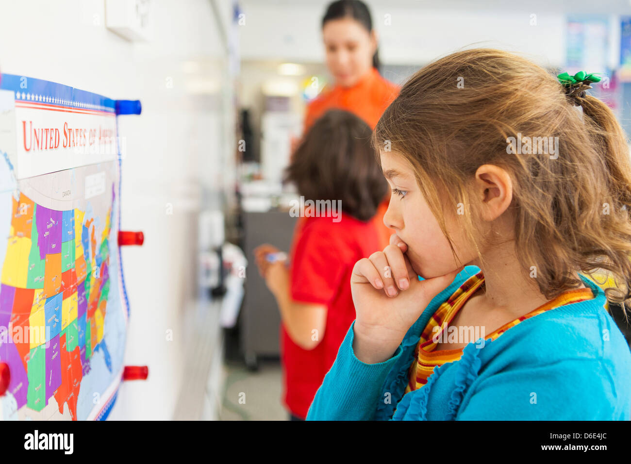 Elementary reading map hi-res stock photography and images - Alamy