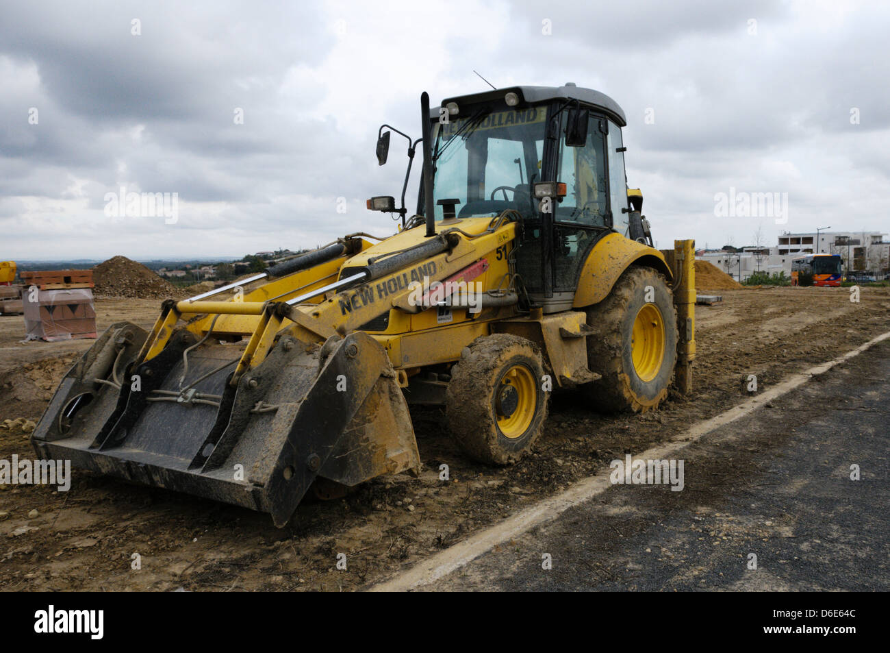 Building site utilities hi-res stock photography and images - Alamy