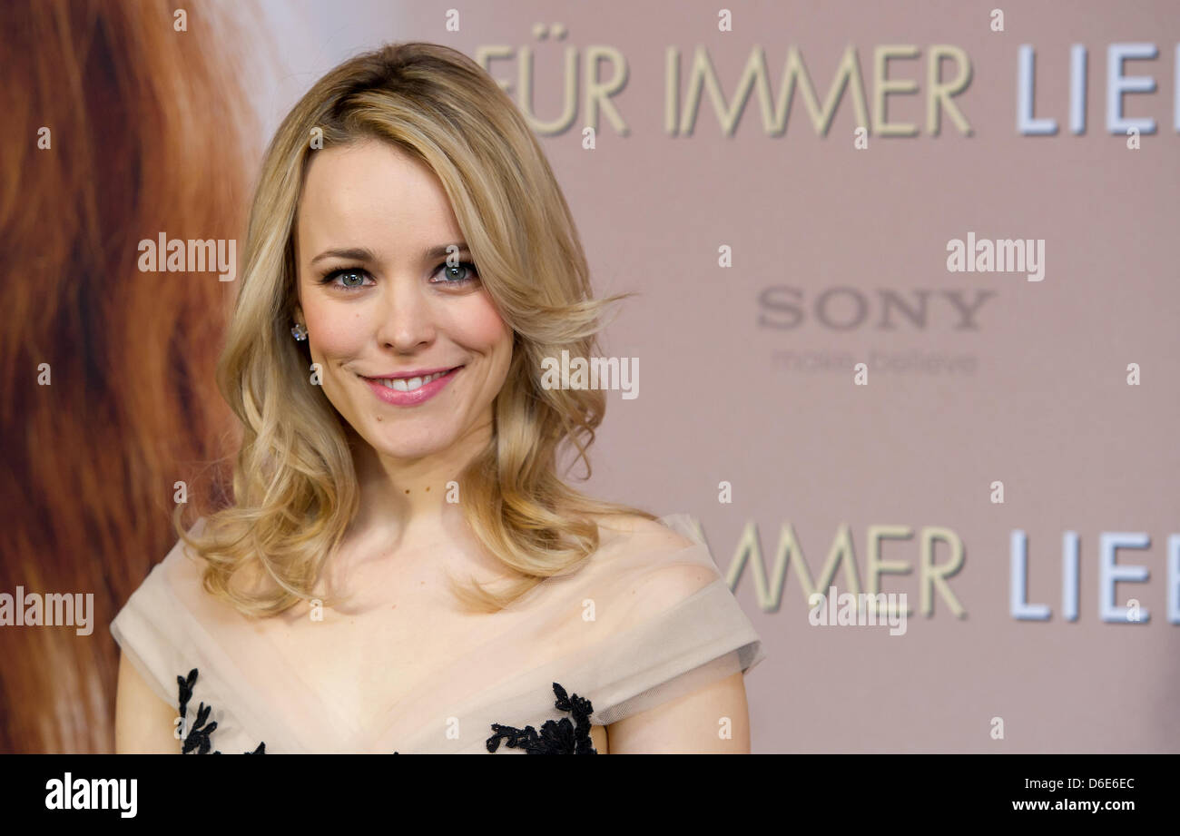 Canadian actress Rachel McAdams poses during a photocall of the film ...