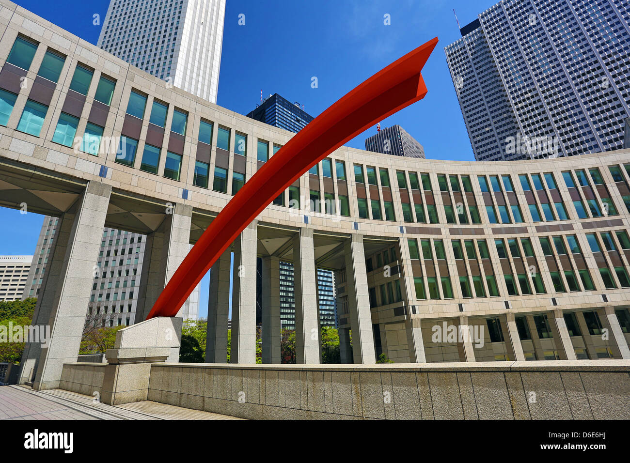 Tokyo Metropolitan Government Office, Shinjuku, Tokyo, Japan Stock ...
