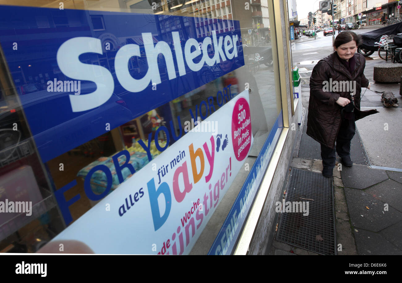 A Schlecker drug store is pictured in Duesseldorf, Germany, 20 January ...