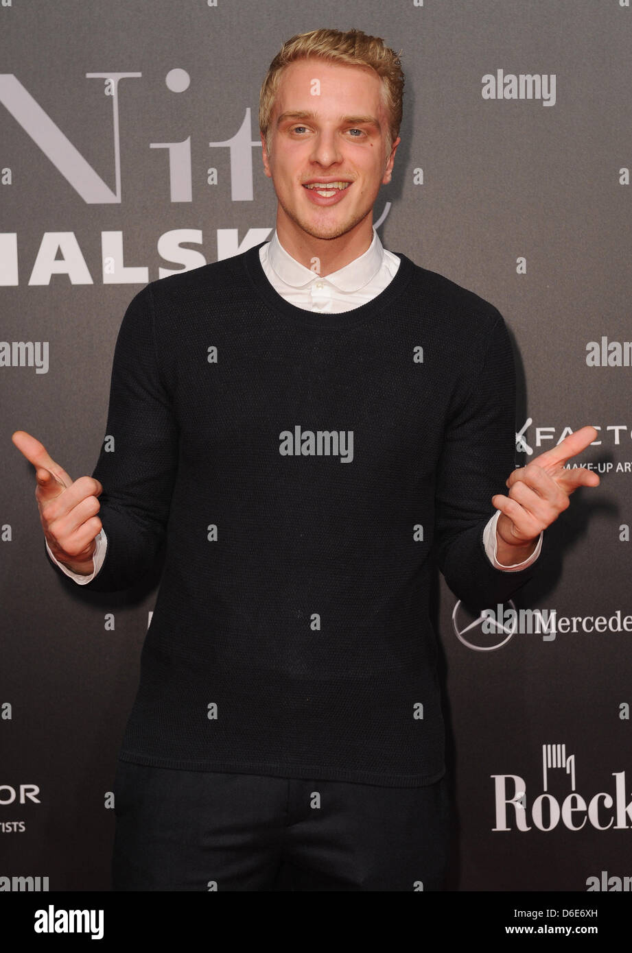 Model Mario Galla arrives at the Michalsky StyleNite offsite at ...