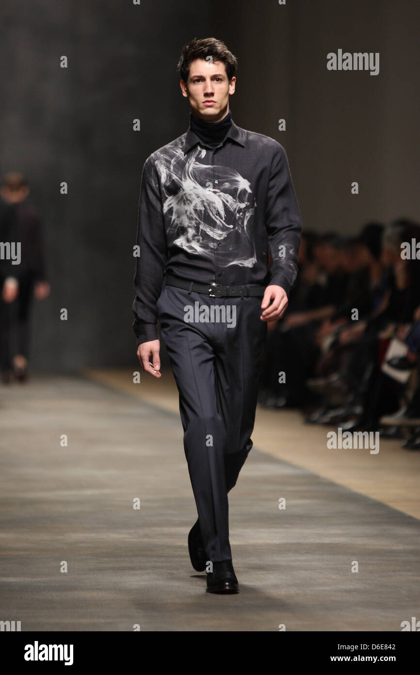 A model wears a creation by French designer Véronique Nichanian as part ...