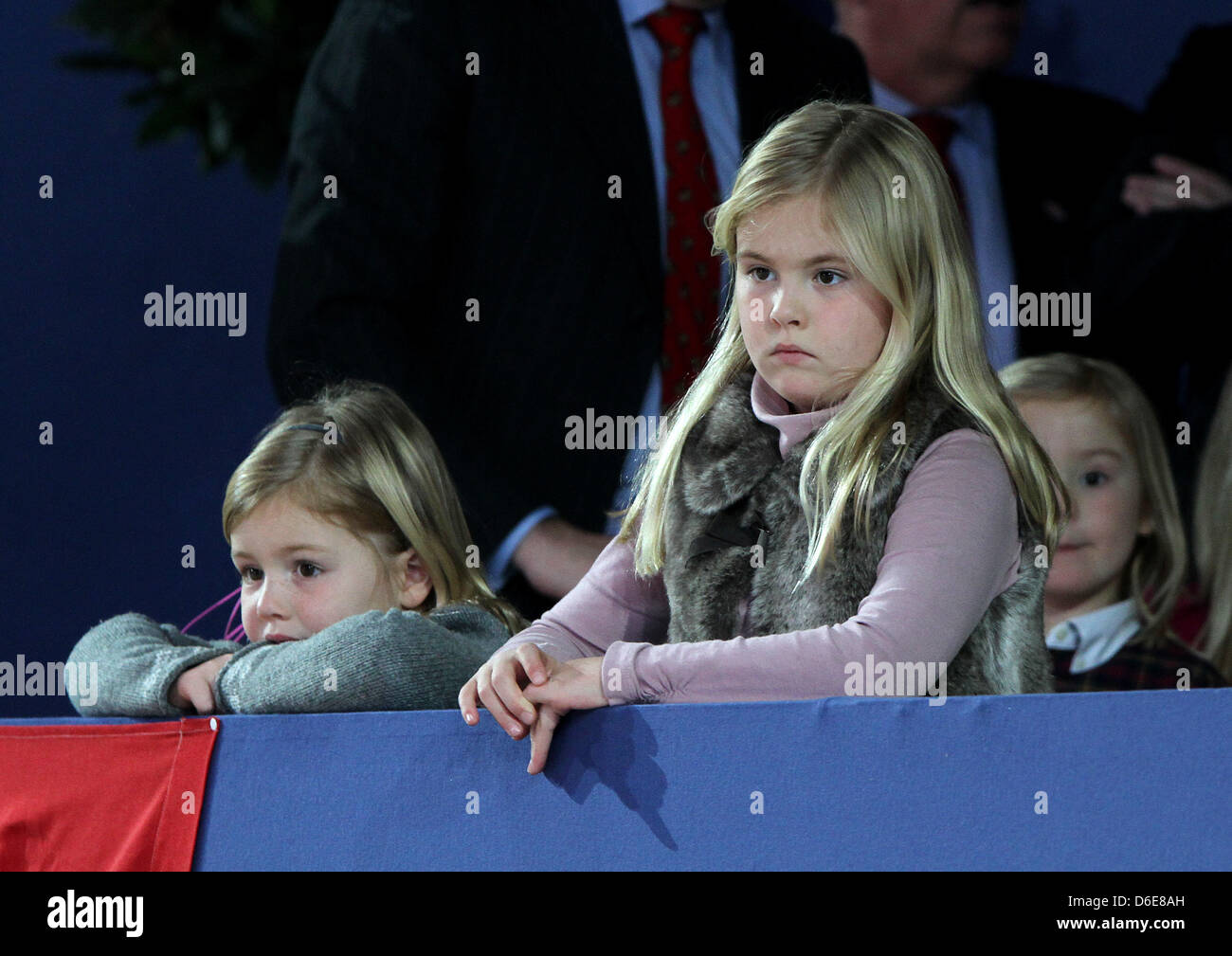 Princesses (L-R) Amalia, Alexia and Ariane of The Netherlands attend ...