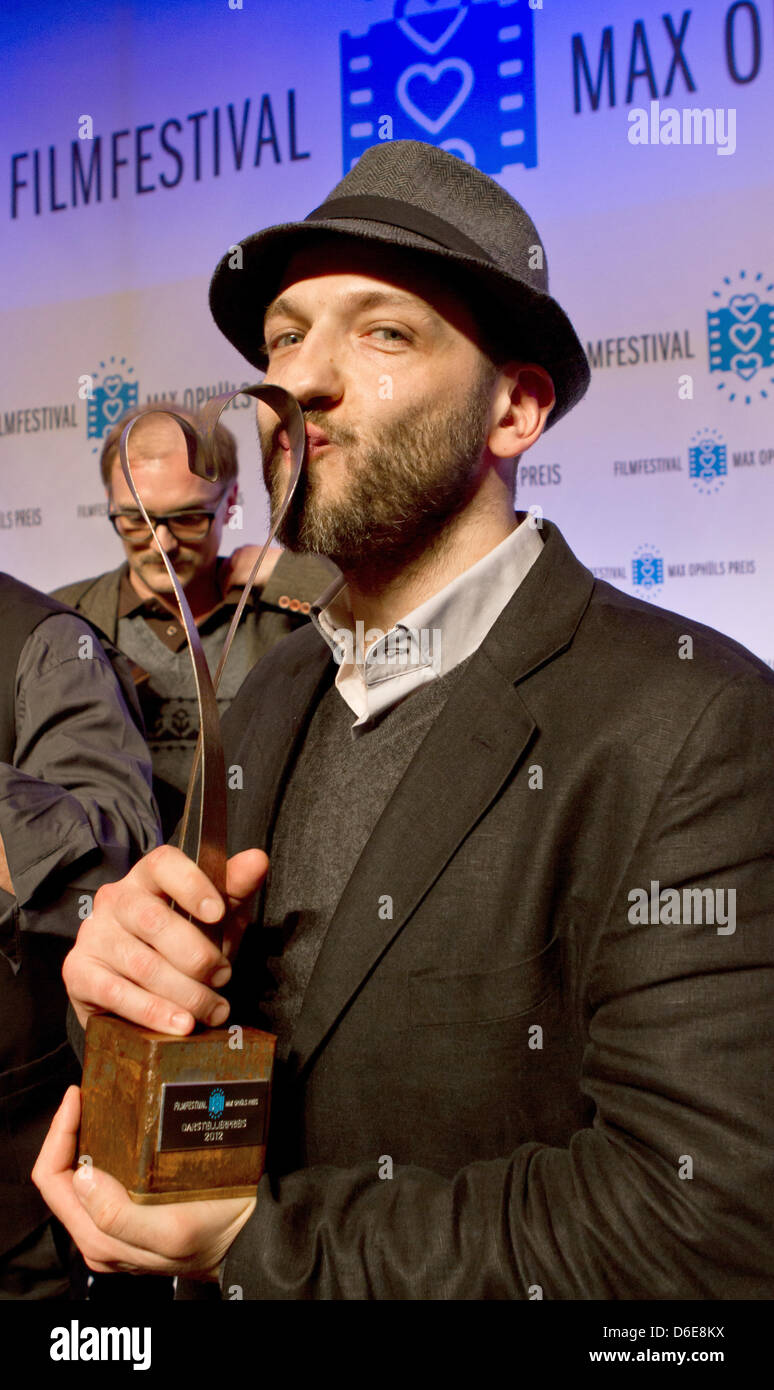 Actor Michael Fuith presents the Max Ophuels Award at the Congress Hall ...