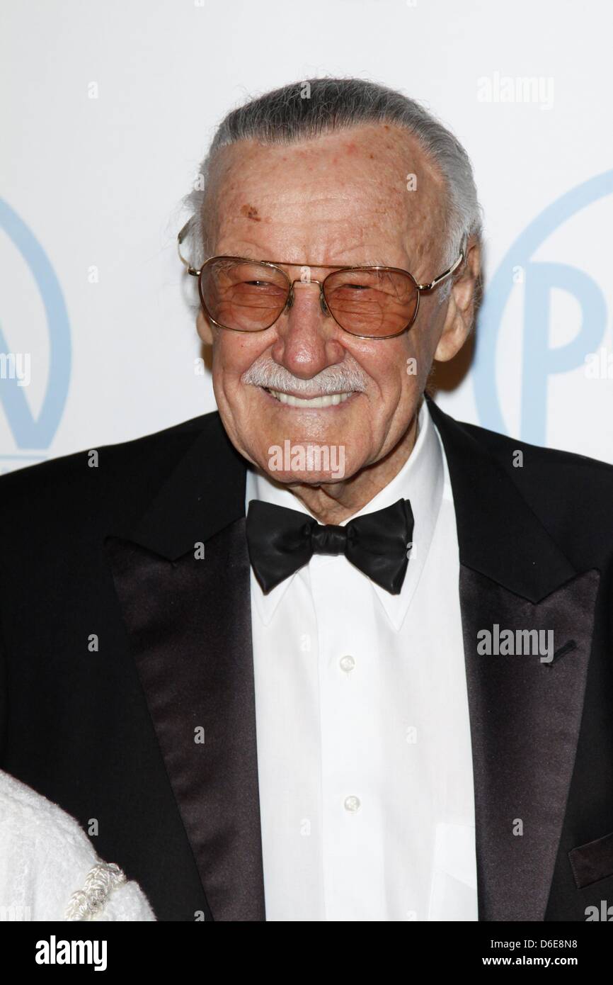 US author Stan Lee attends the 23rd Annual Producers Guild Awards at ...