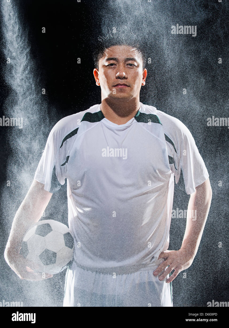Soccer rain player hi-res stock photography and images - Alamy