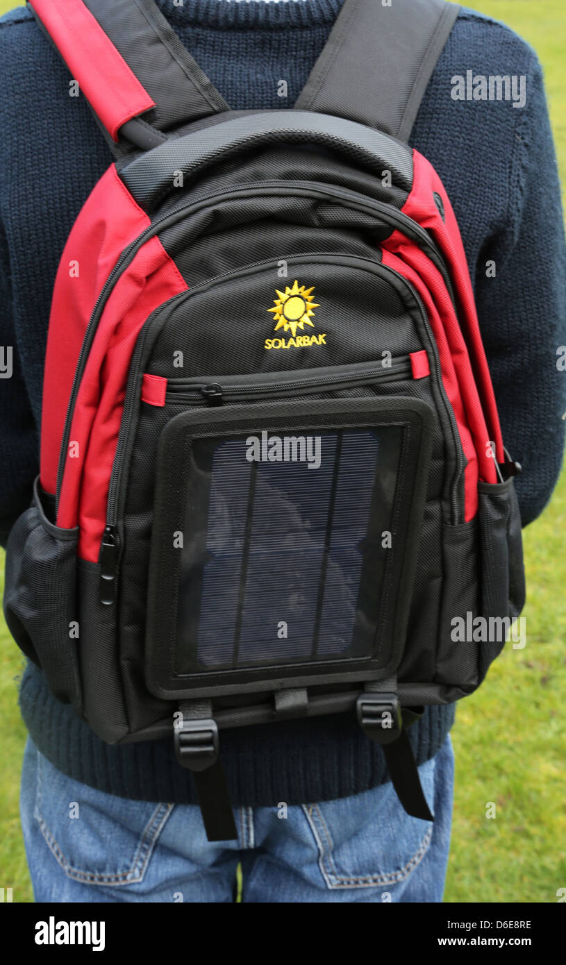 Solar Backpack High Resolution Stock Photography and Images - Alamy