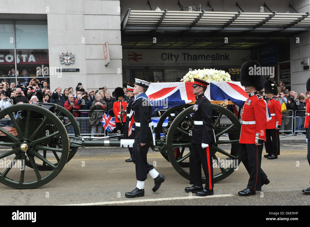 Thatcher union jack hi-res stock photography and images - Alamy
