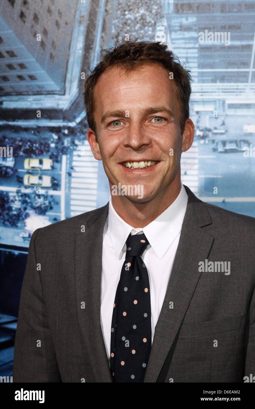 Director Asger Leth attends the Premiere of "Man On A Ledge" at Grauman ...