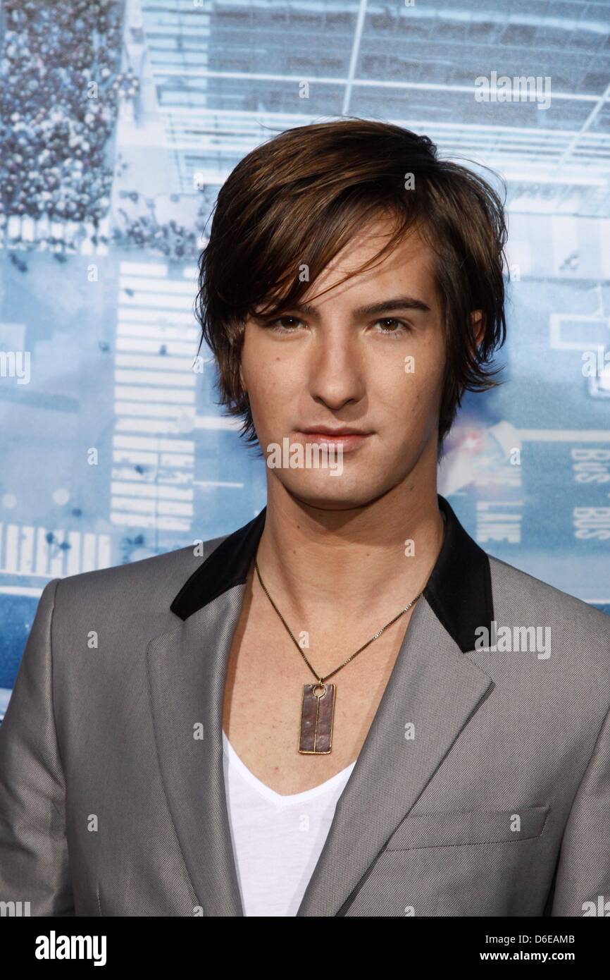 Actor Andrew James Allen attends the Premiere of "Man On A Ledge" at ...