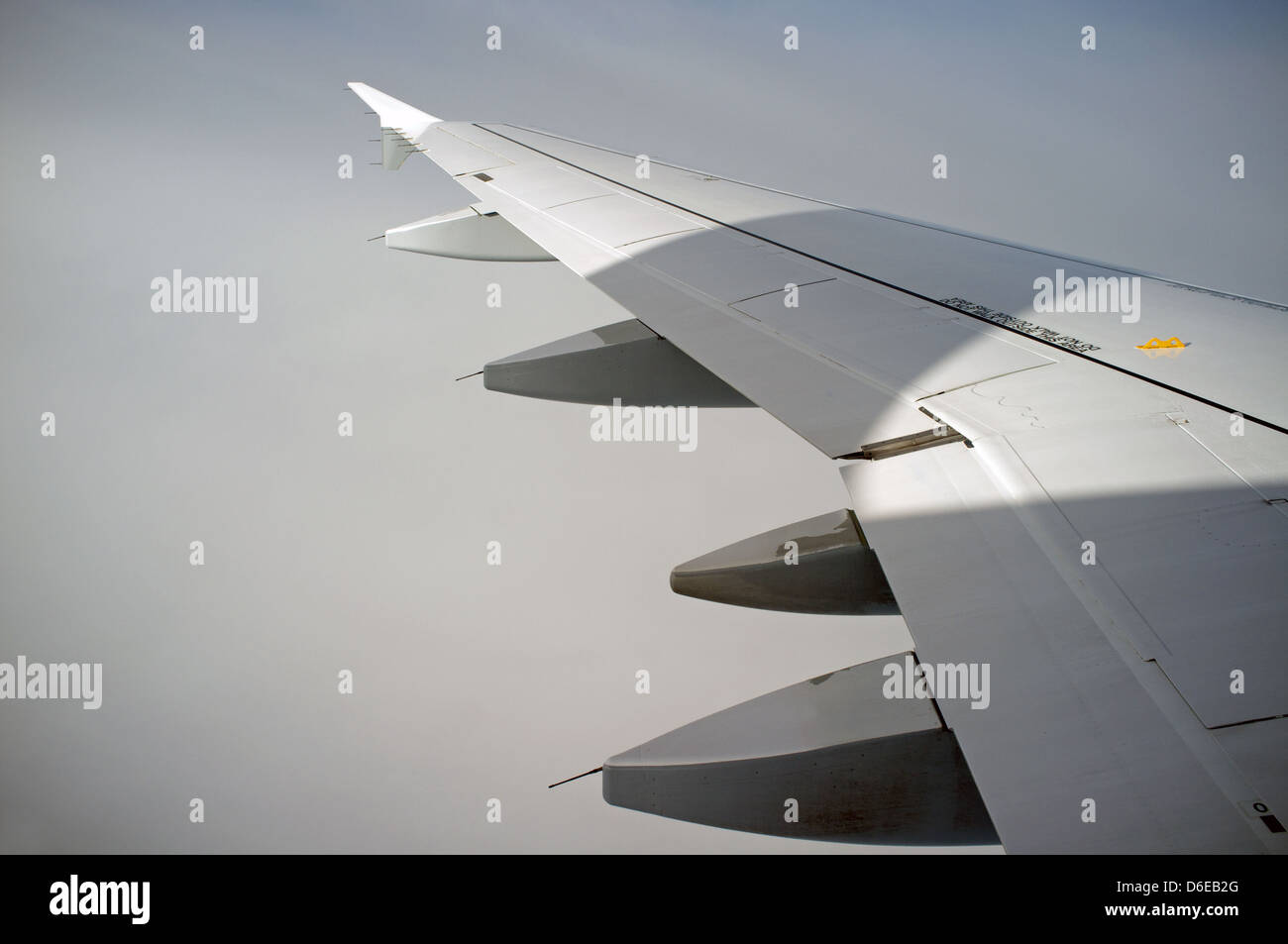 Airbus A319 Germanwings commercial airliner wing Stock Photo - Alamy