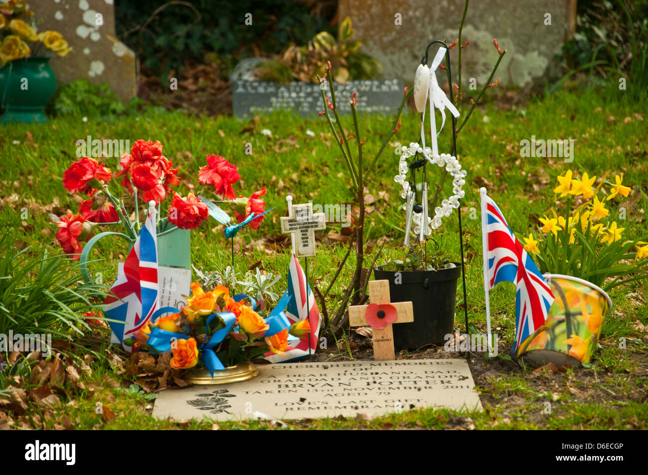 Poppy flags hi-res stock photography and images - Alamy