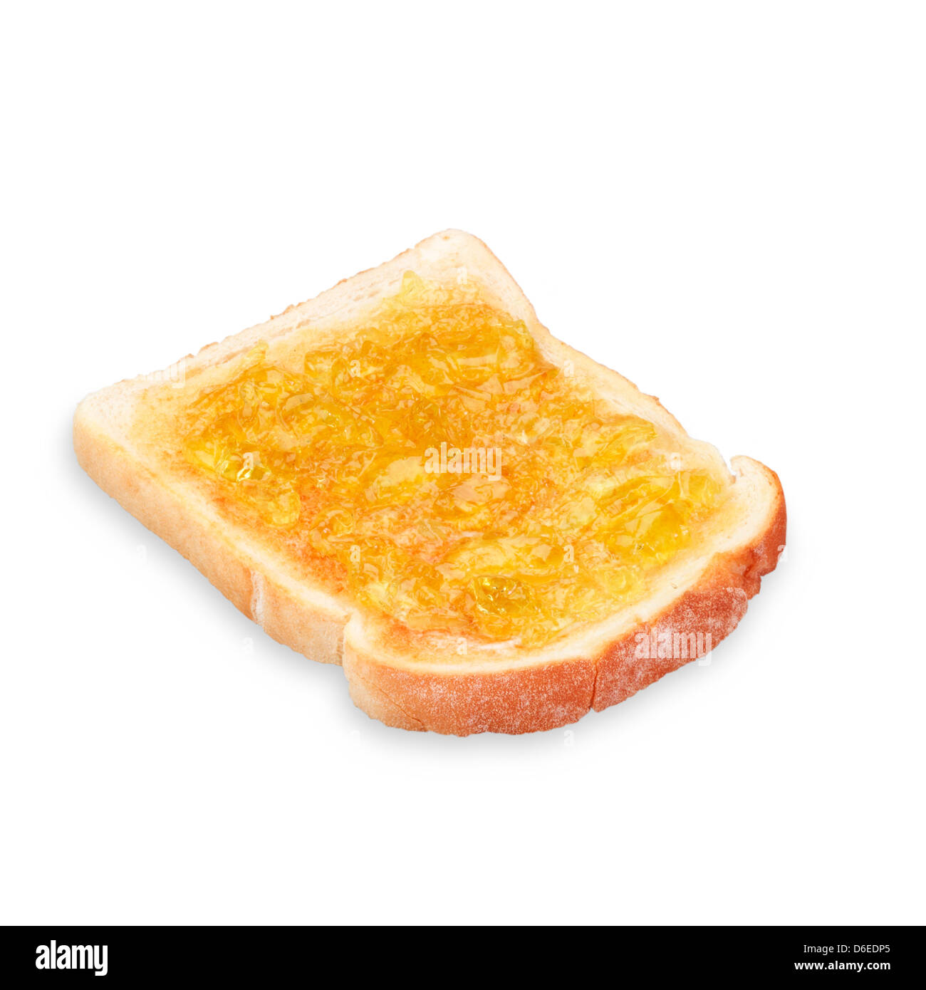 Toast with Lime Marmalade Stock Photo - Alamy