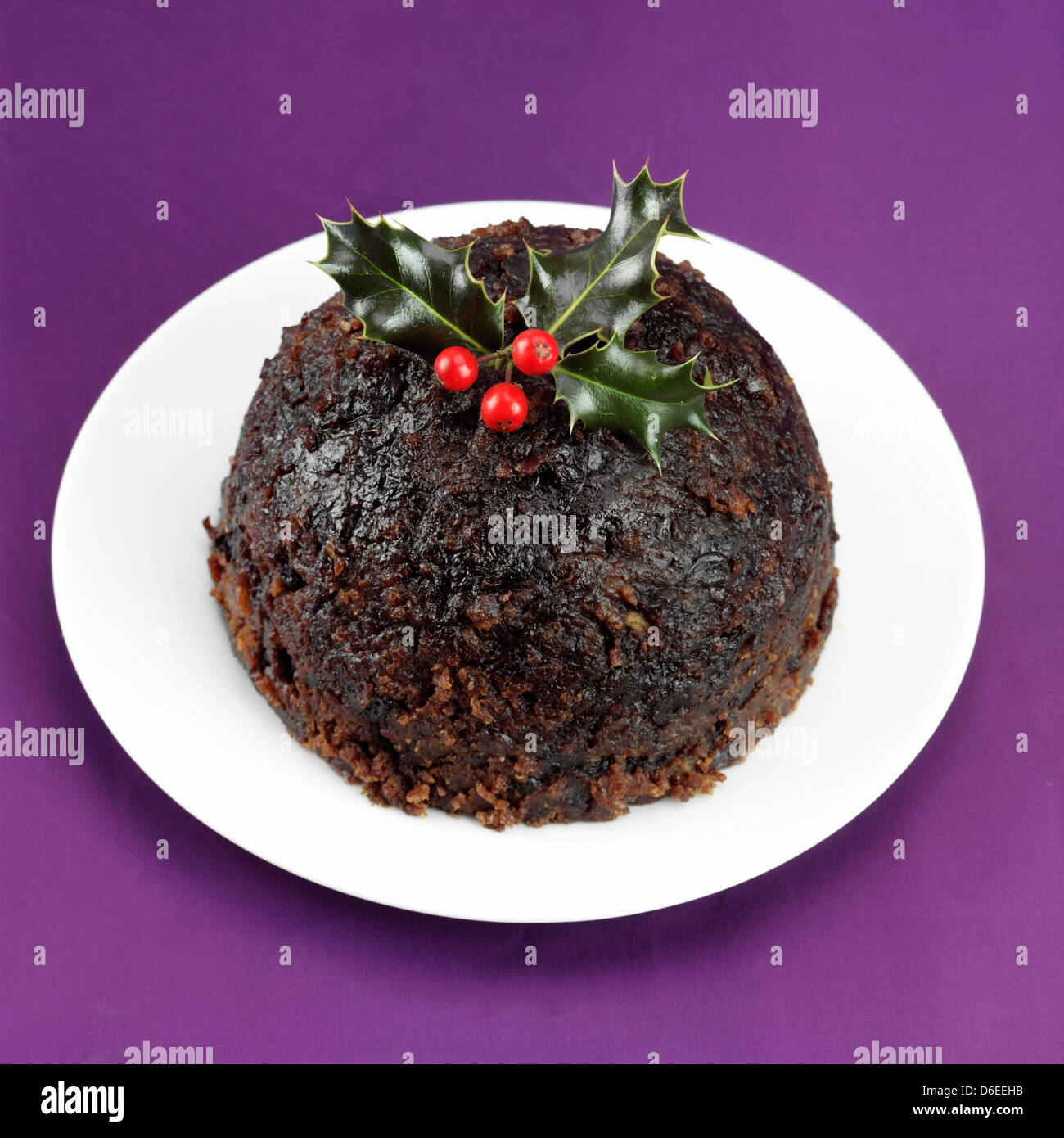 Purple plum pudding hi-res stock photography and images - Alamy