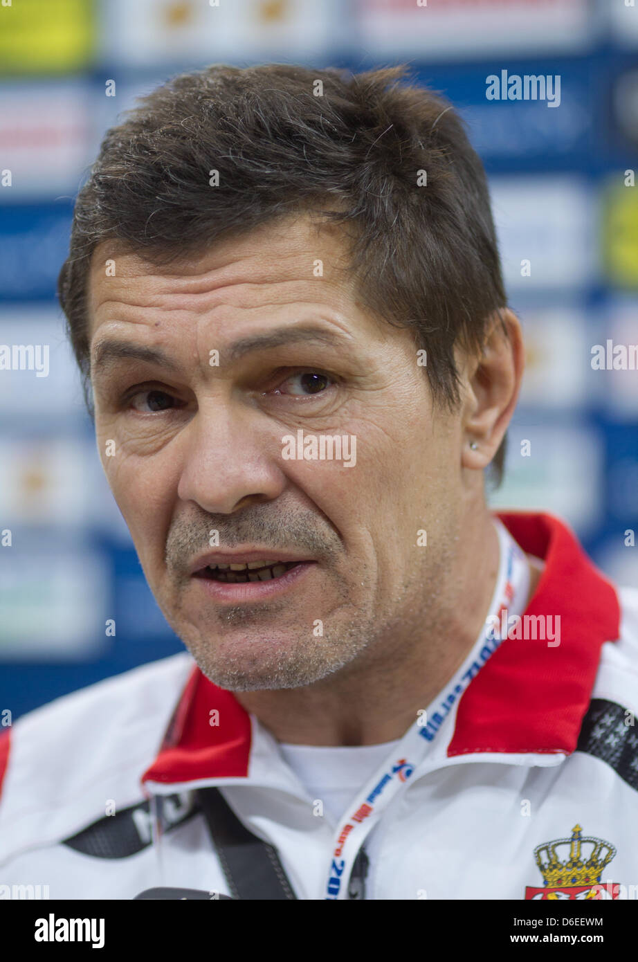 Serbian handball team hi-res stock photography and images - Alamy