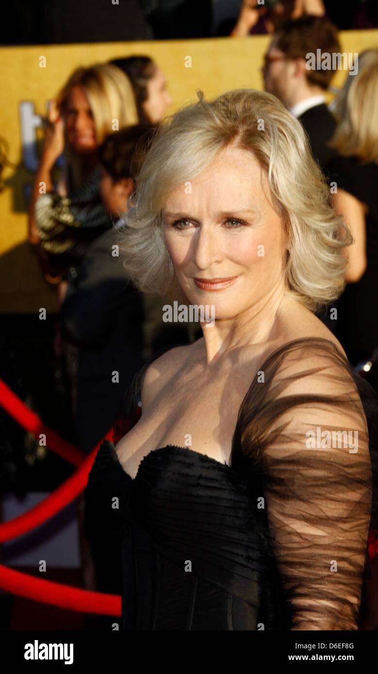 US actress Glenn Close attends the 18th Annual Screen Actor's Guild ...