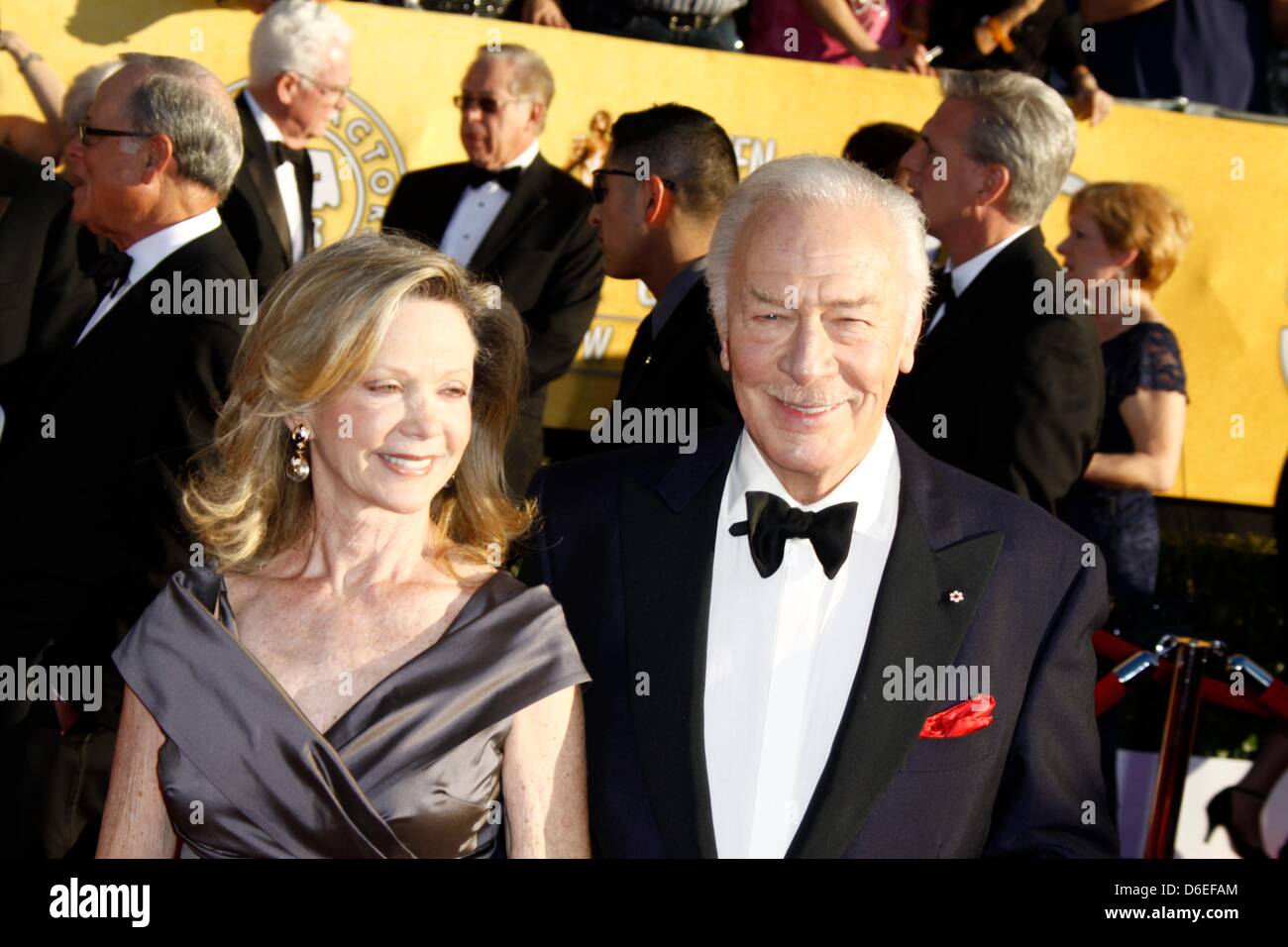 Canadian actor Christopher Plummer and Elaine Taylor attend the 18th ...