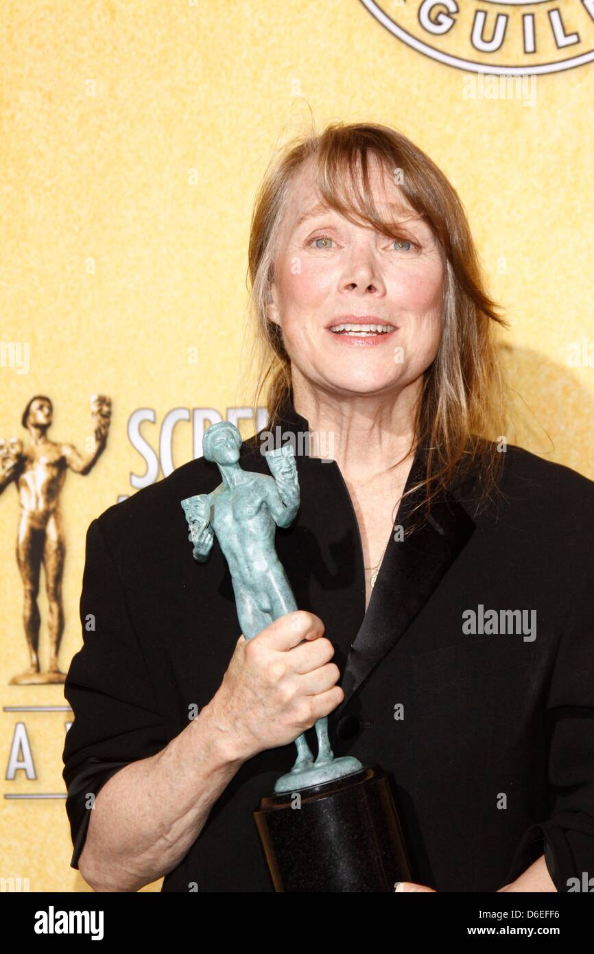US actress Sissy Spacek poses in the press room of the 18th Annual ...