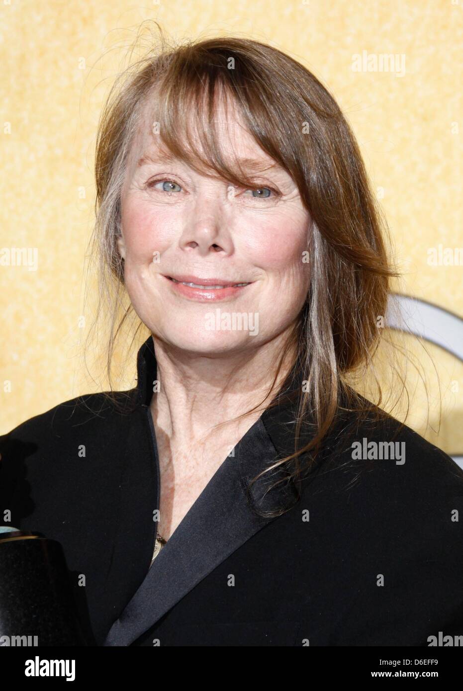 US actress Sissy Spacek poses in the press room of the 18th Annual ...