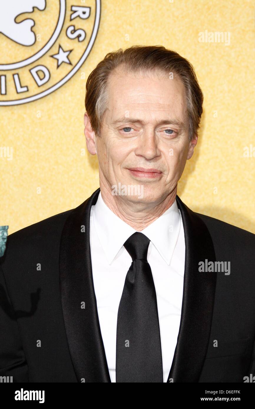 US actor Steve Buscemi poses in the press room of the 18th Annual ...