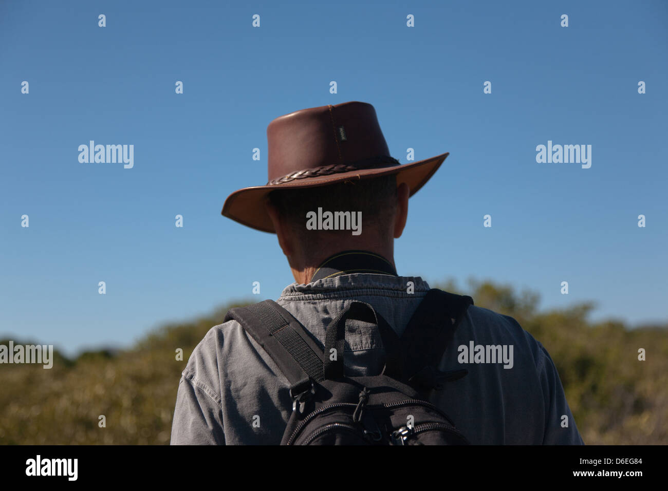Man from behind hat hi-res stock photography and images - Alamy