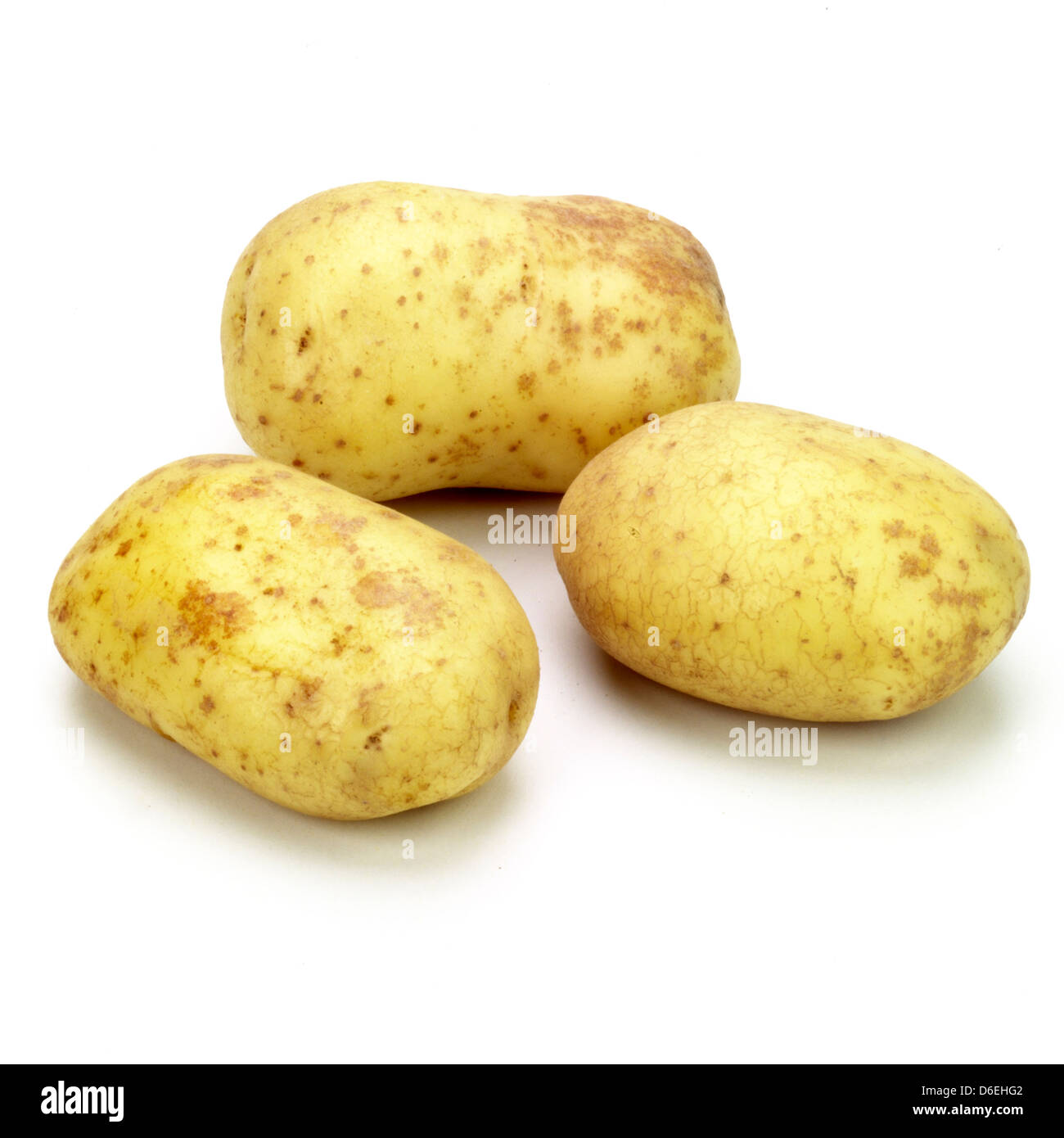 Three whole fresh potatoes hi-res stock photography and images - Alamy