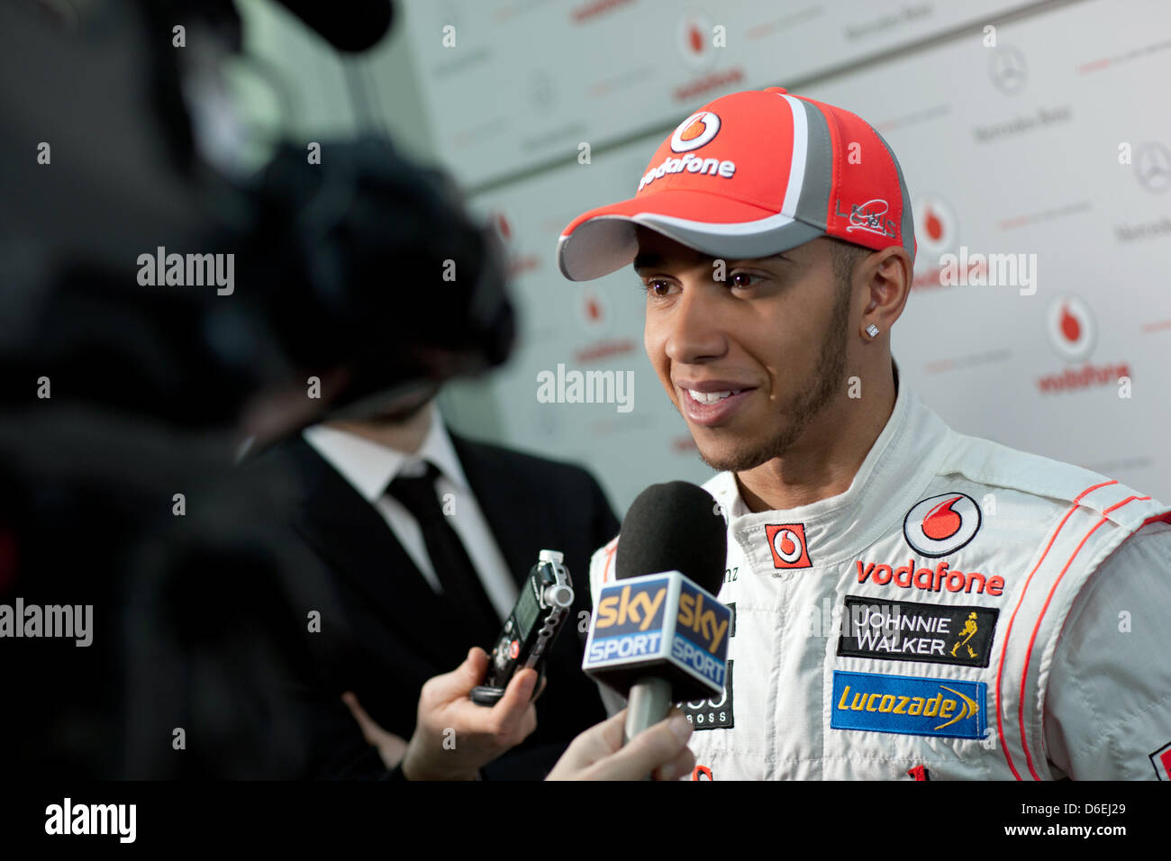 A handout picture dated 01 February 2012 shows British Formula One ...