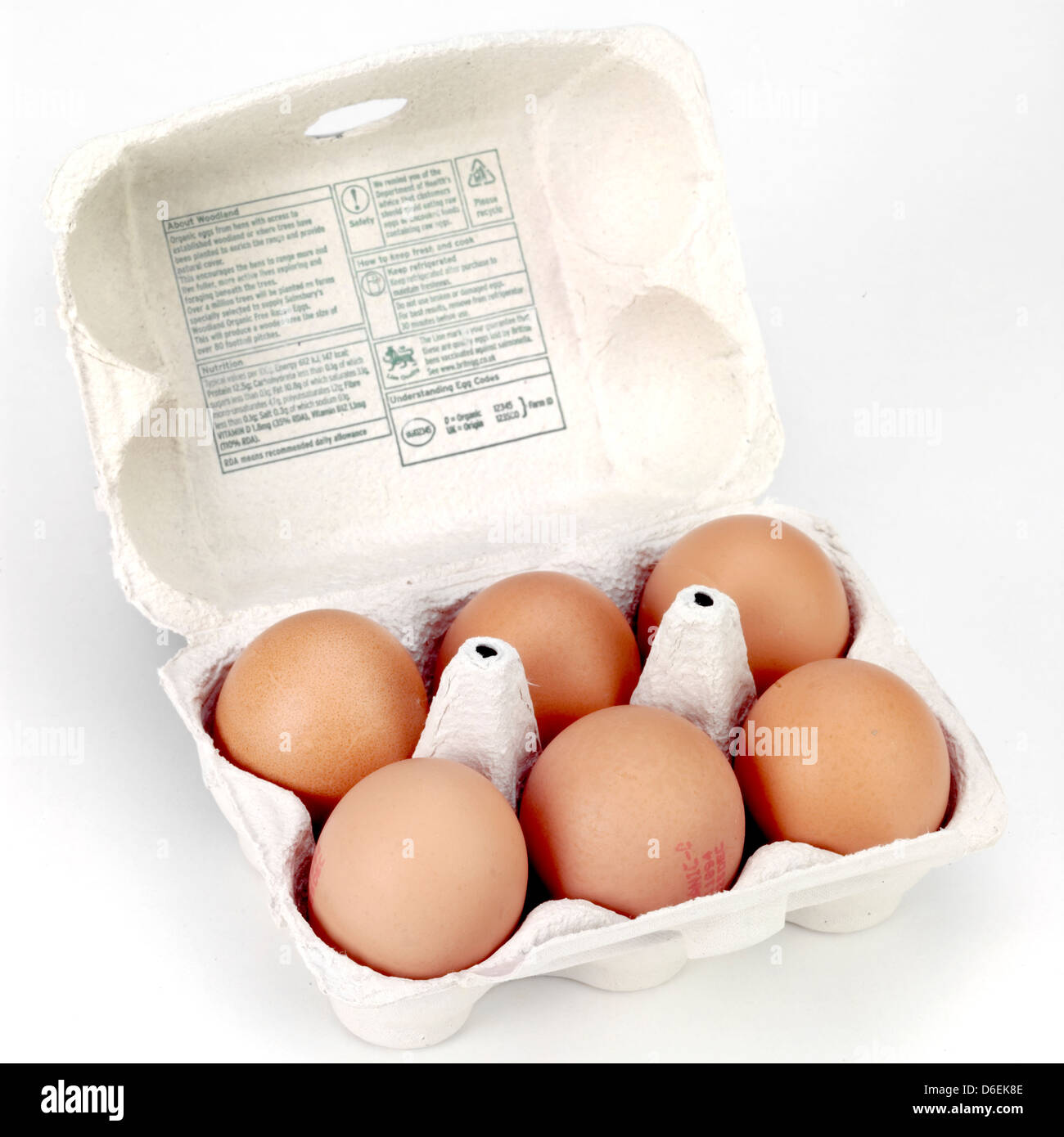 6 eggs hi-res stock photography and images - Alamy