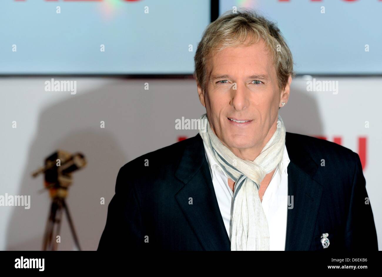 US singer Michael Bolton arrives for the 47th Golden Camera award ...