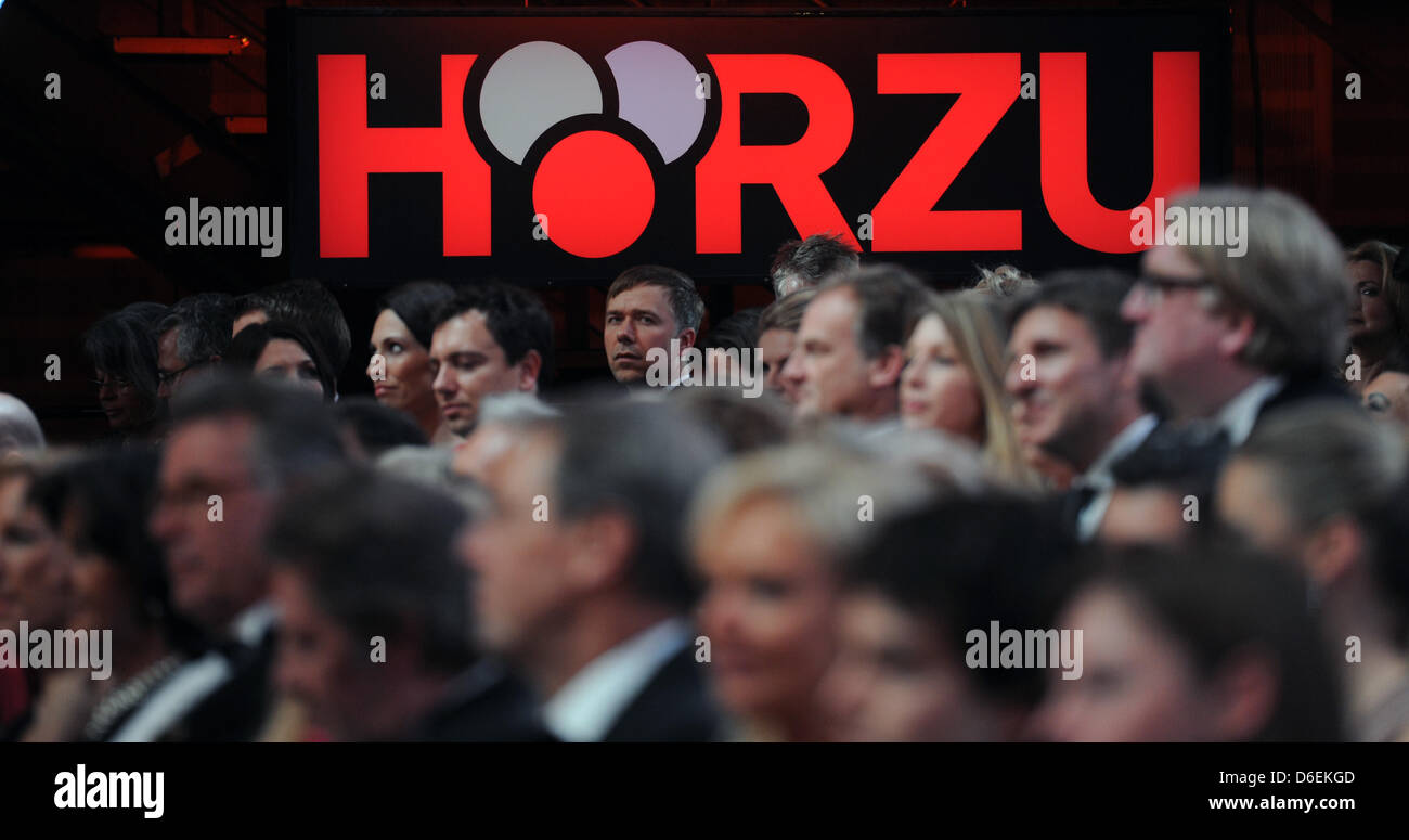 The audience during the 47th Golden Camera award ceremony in Berlin ...