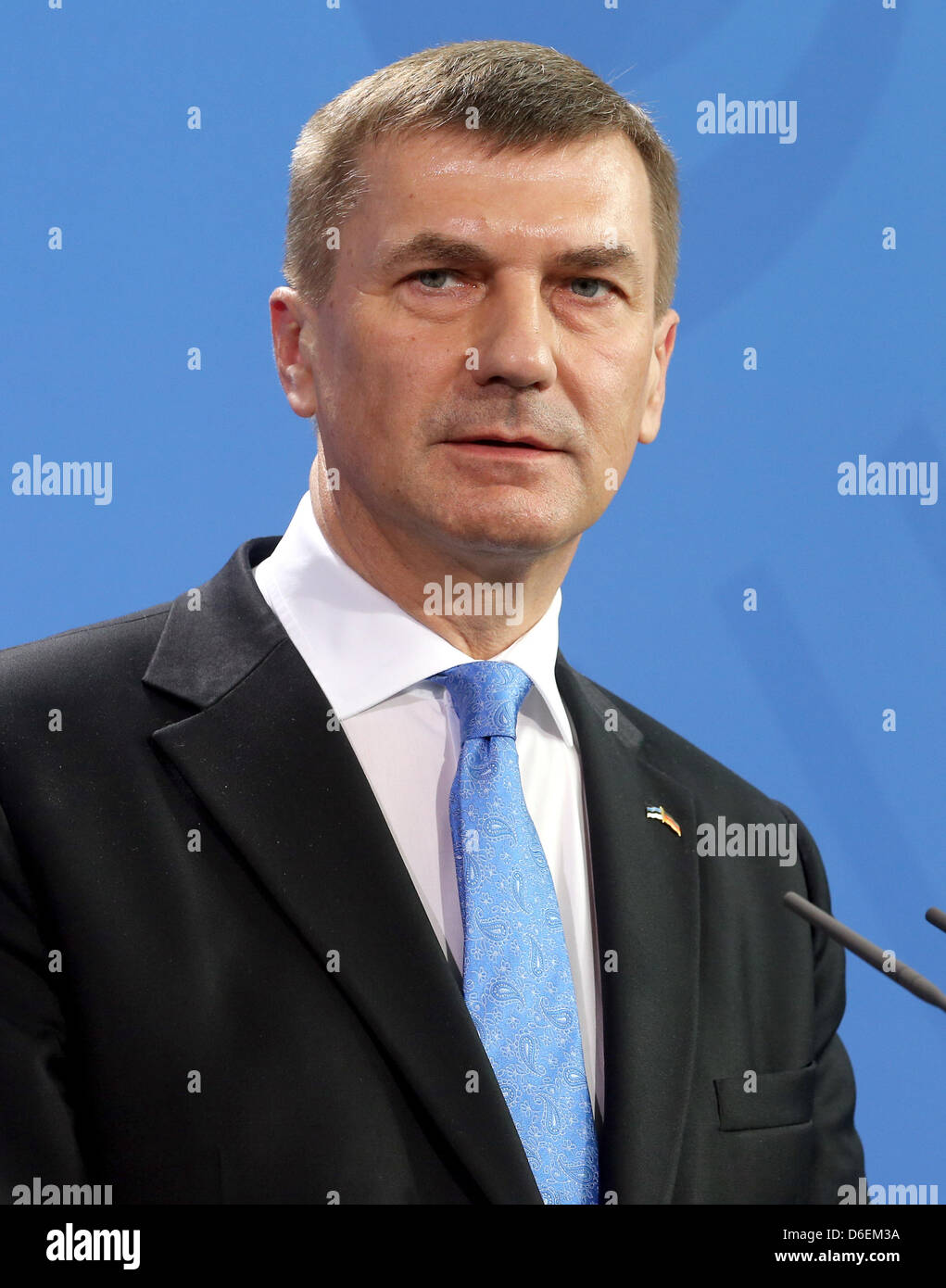 Estonian Prime Minister High Resolution Stock Photography and Images ...