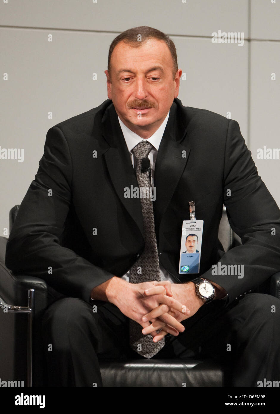 President of Azerbaijan, Ilham Aliyev, attends the 48th Munich ...