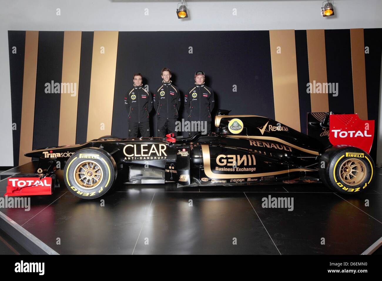 A handout picture dated 05 February 2012 shows Finnish racing driver ...