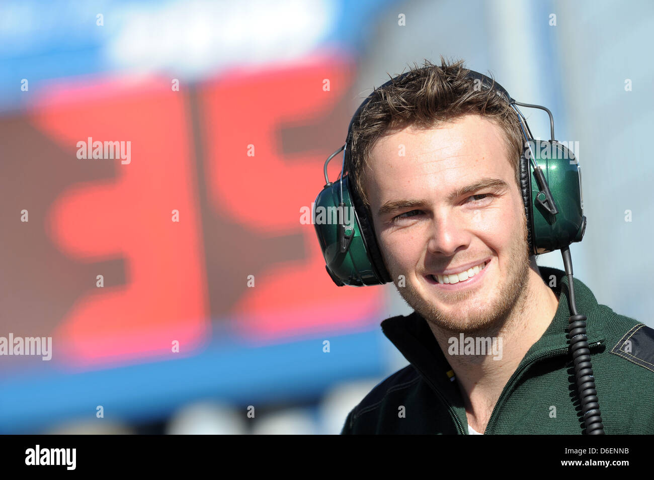 Dutch Formula One testdriver Giedo van der Garde pictured during the ...