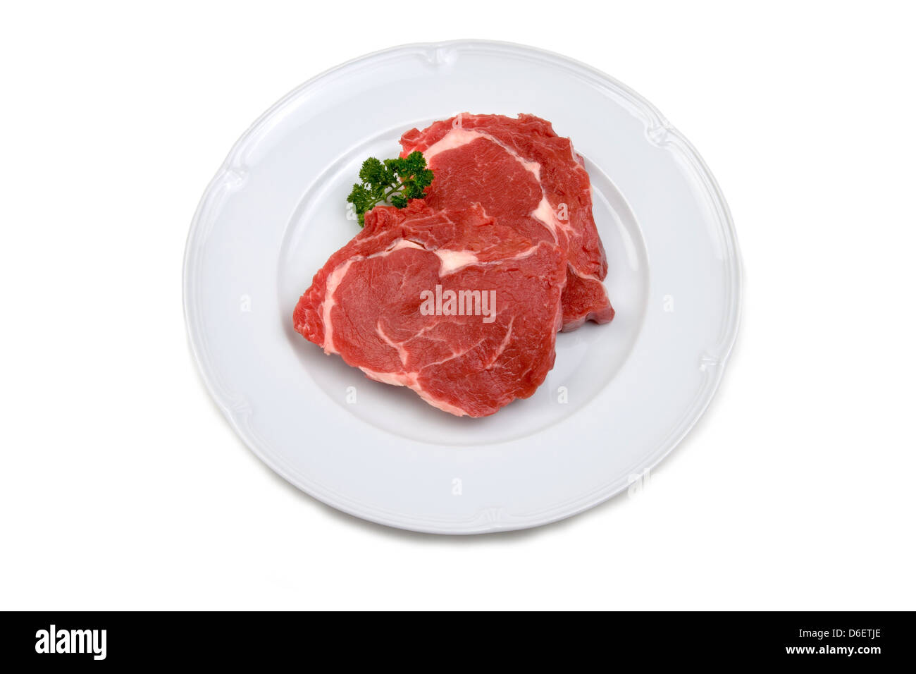 Rib eye steak photos Cut Out Stock Images & Pictures - Alamy