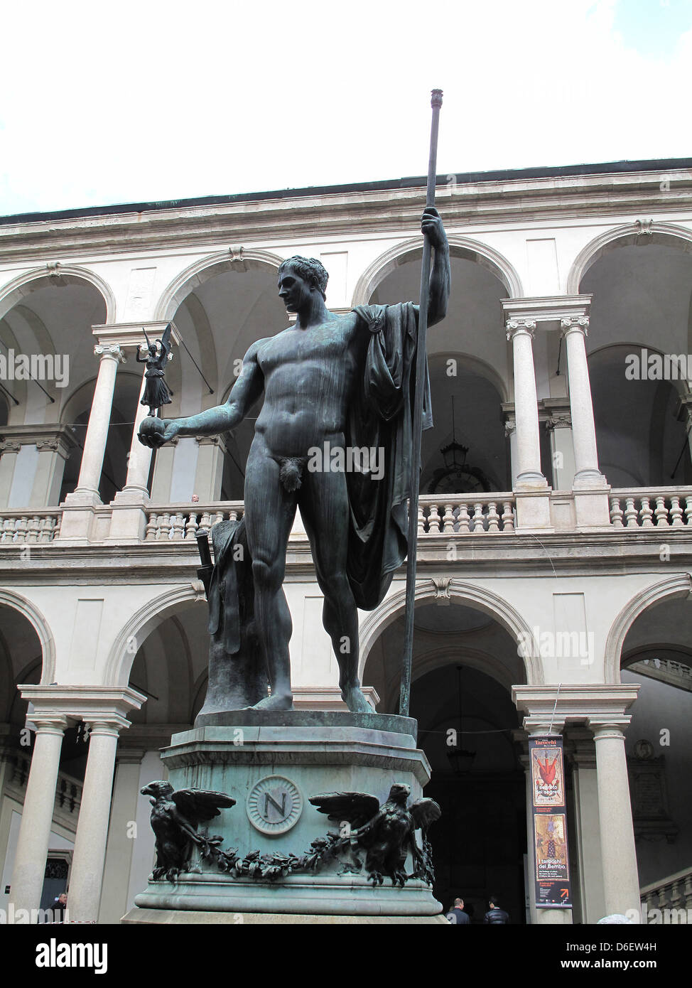 Statue of Napoleon Bonaparte the Peacemaker by Antonio Canova in the ...