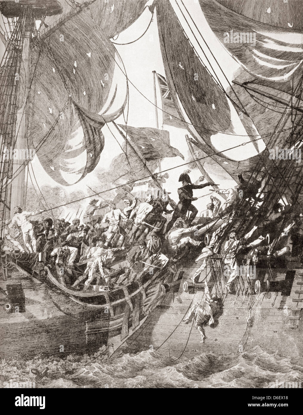 English sailors 18th century hi-res stock photography and images - Alamy